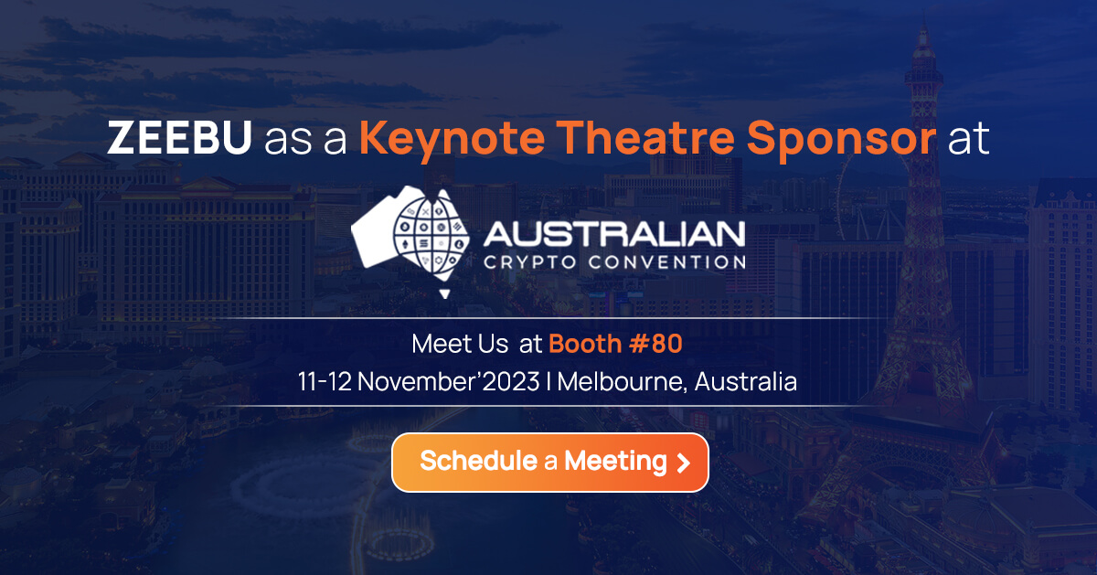 Meet Zeebu at Australian Crypto Convention